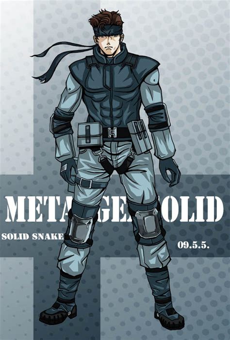Mgs Solid Snake By Niceler On DeviantArt Mgs Solid Snake By Niceler On DeviantArt