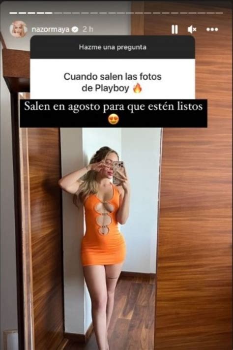 Maya Nazor seduce a sus fans al revelar el detrás de cámaras de su sesión de fotos con Playboy