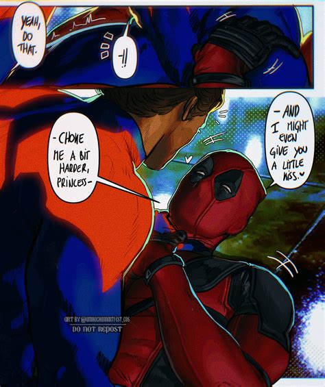 Deadpool Miguel Ohara And Spider Man Marvel And 4 More Drawn By