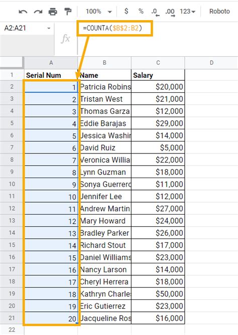 Ways To Add Serial Numbers In Google Sheets Ok Sheets