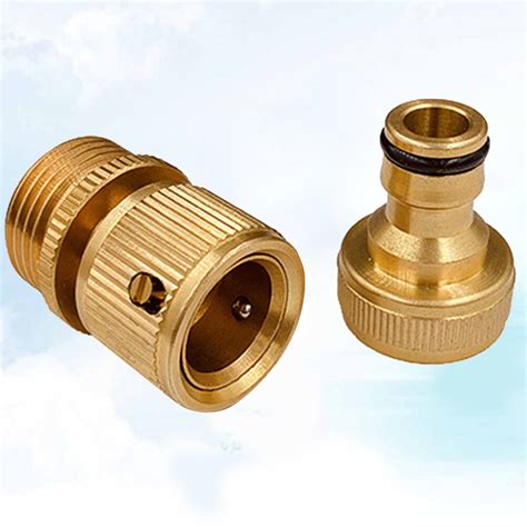 Goohochy System Kit Garden Water Coupler Irrigation Quick Coupling