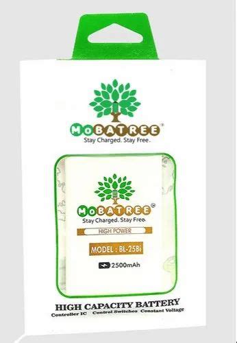 Mobatree Mobile Battery For Itel It5600 Bl 25bi 2500mah Battery