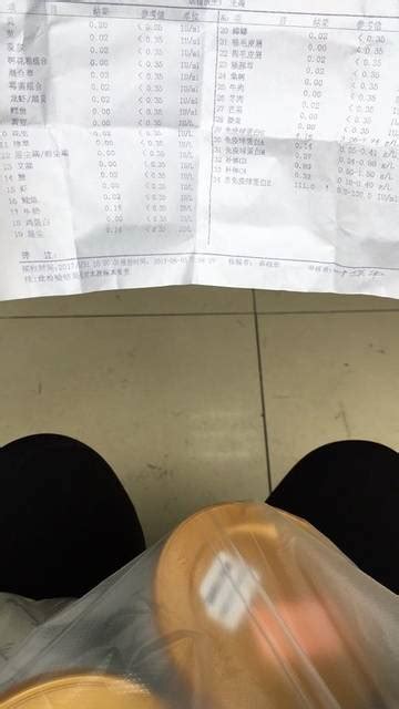 过敏源报告单示意图 国家叫停过敏源检测 随意云