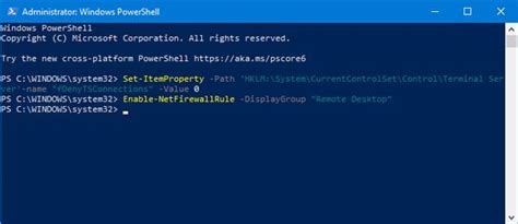 Disable Or Enable Remote Desktop With Command Prompt Or Powershell
