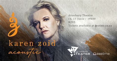 Karen Zoid Acoustic Fairtree Atterbury Theatre
