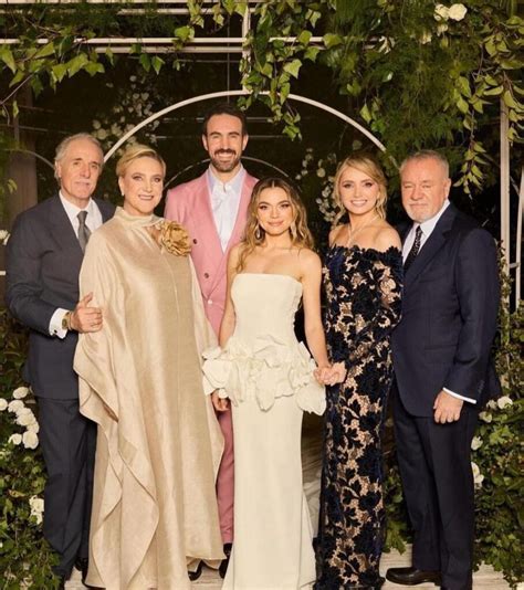 Sofía Castro Hija De Angélica Rivera Celebra Lujosa Boda Con Pablo