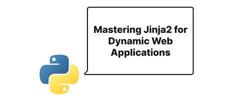 Mastering Jinja2 For Dynamic Web Applications Leapcell