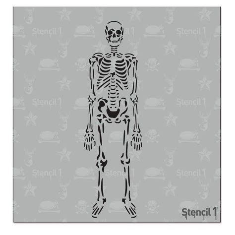 Stencil1 Skeleton Small Stencil S101hws11 The Home Depot