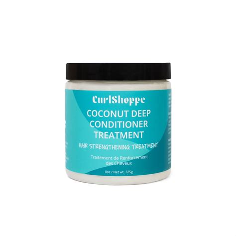 Curlshoppe Coconut Deep Conditioner Treatment Take Khair Beauty