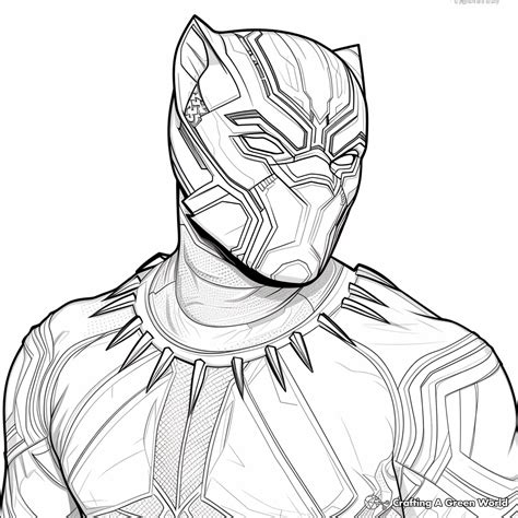Black Panther Coloring Pages Free And Printable