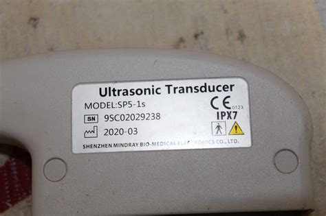 Mindray Sp5 1s Ultrasound Probe Js Medical Equipment