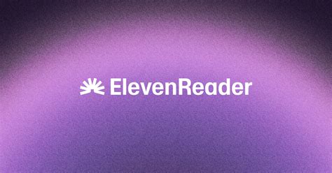 Publish Your Audiobook Free Elevenreader