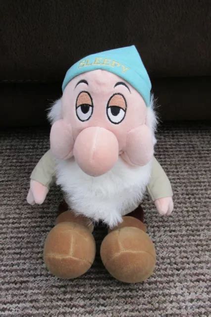 Disney Snow White And Seven Dwarfs Plush 12 Sleepy £399 Picclick Uk