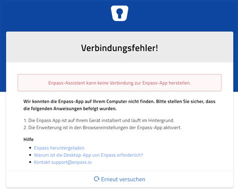 Connection Error Edge Browser Extension Windows Pc Enpass Discussion Forum