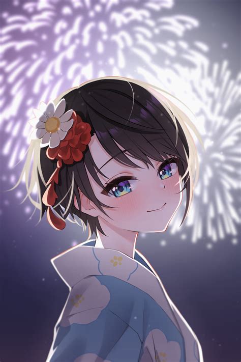 Oozora Subaru Hololive Drawn By Ai U E O O Danbooru