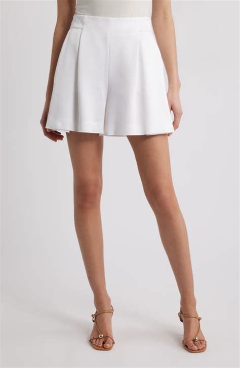 Pleated High Waisted Shorts For Women Nordstrom Rack