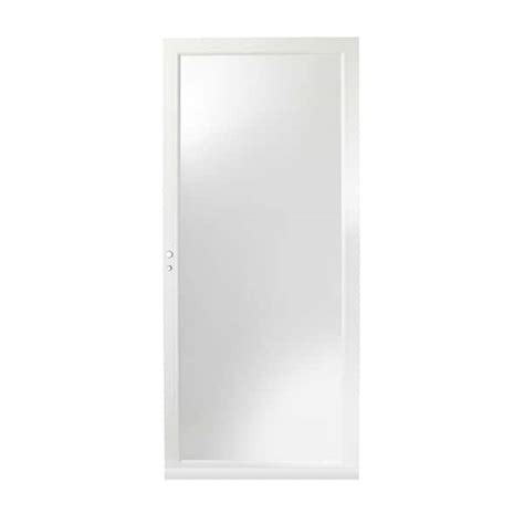 Andersen 4000 Series 32 In X 80 In White Left Hand Full View Aluminum