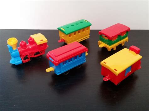 Bruder Mini Plastic Toy Train Set Made In West Germany 4574624997