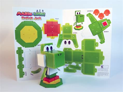 Matt Hawkins Mario And Luigi Paper Jam Papercraft Premium