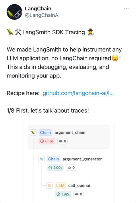 wittawat rakchat on linkedin llm langchain langsmith