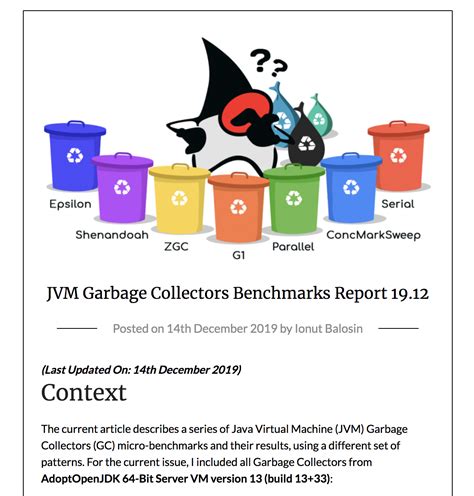 JVM Garbage Collectors Benchmarks Report Https Ionutbalosin Jvm Garbage