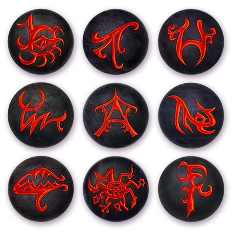 Lee Moyer Design And Illustration Icons Symbols Page Drow Symbol Dnd