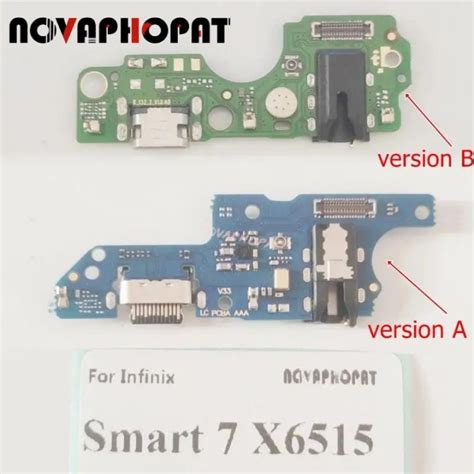 Novaphopat For Infinix Smart X Usb Dock Charger Port Plug Headphone Audio Jack Microphone
