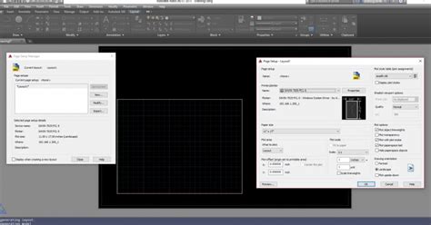 specific paperspace layout in windows shortcut autodesk