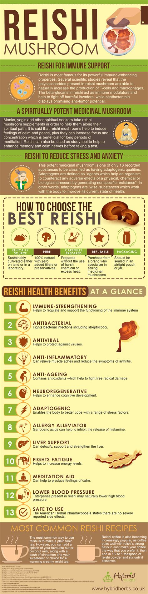 Reishi Mushroom Health Benefits