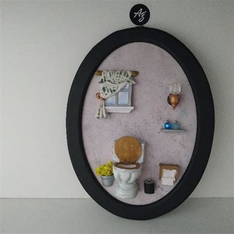 Placa De Banheiro Cenário Elo7 Produtos Especiais