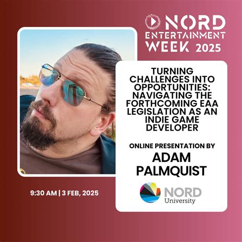 Nord Entertainment Week On Linkedin Dr Adam Palmquist Has Over A