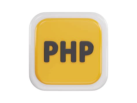 Php Programing Icon 3d Rendering Vector Illustration 22192433 Vector Art At Vecteezy