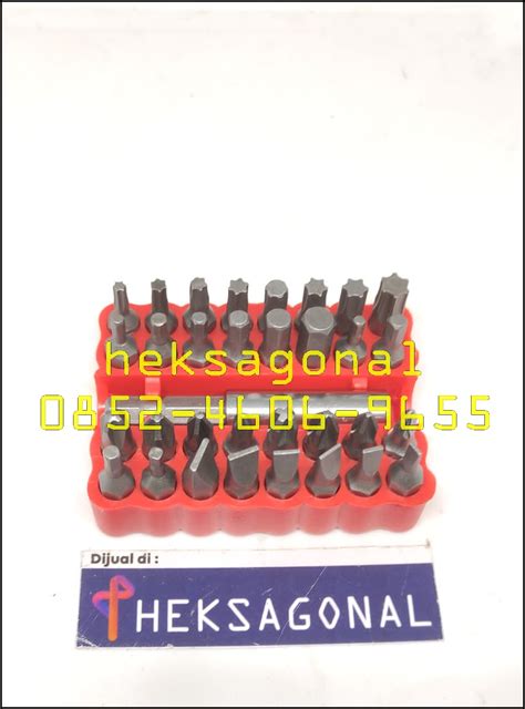 Jual Mata Obeng 33 In1 Torx Hexagonal Padat Bpn Heksagonal