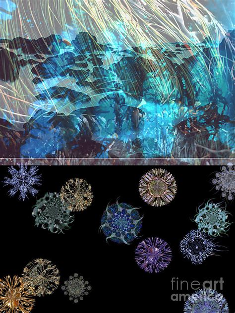 Ocean Plankton Digital Art By Ursula Freer Fine Art America