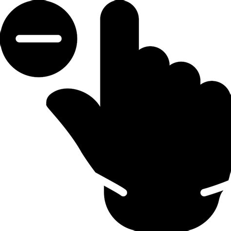 Tap Hands And Gestures Vector SVG Icon SVG Repo
