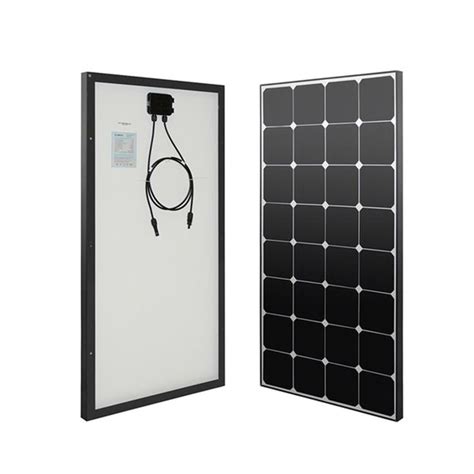Renogy Eclipse 100 Watt 12 Volt Monocrystalline Solar Panel For Rv Boat Solar System Rng 100mb