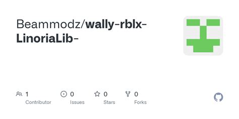 Github Beammodz Wally Rblx Linorialib