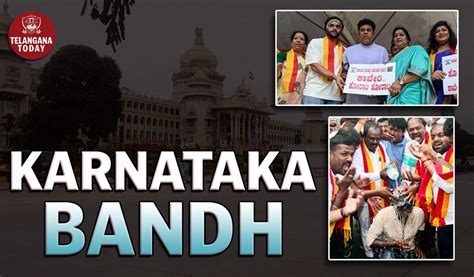 Karnataka Bandh Successful In Bengaluru Cauvery Water Protest