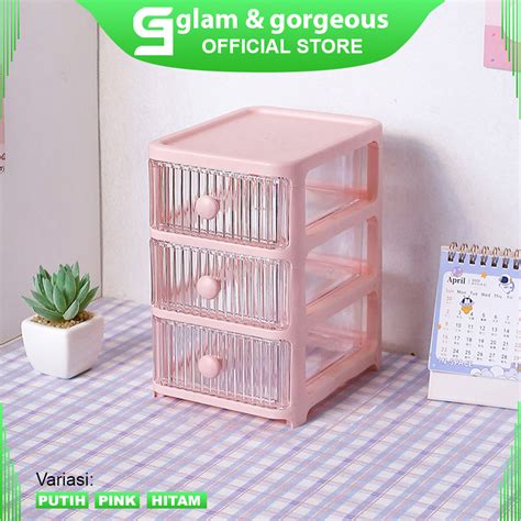 Jual Laci Mini Kecil Susun Aesthetic Rak Kosmetik Desk Rack Dan Makeup Organizer Dd009b