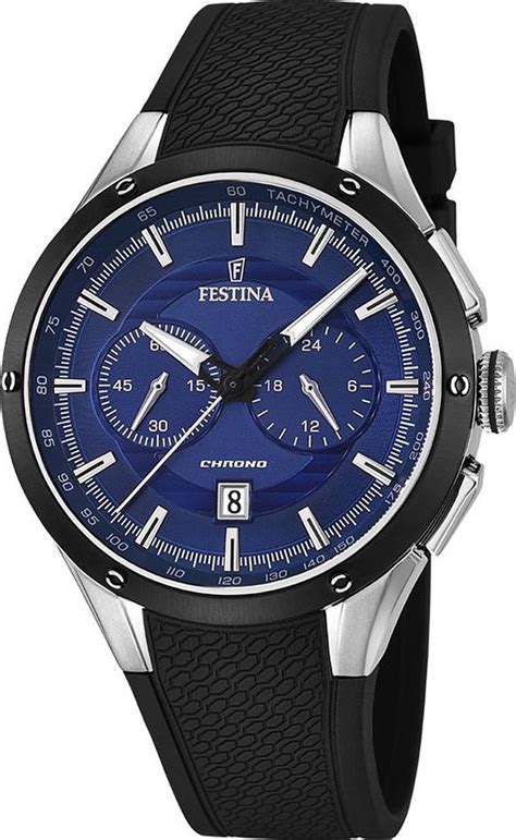 Мужские наручные часы Festina F16830/1 – купить за 8880 руб | Часовой ...