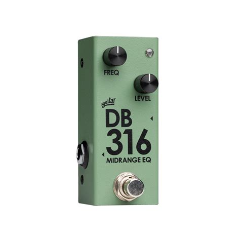 Aguilar Introduces The Db316 Mid Eq Micro Pedal