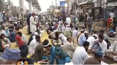 Tlp Protest Latest Situation Huge Number Of People Present In Dharna
