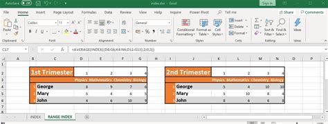 How To Use The INDEX Function Excelpedia