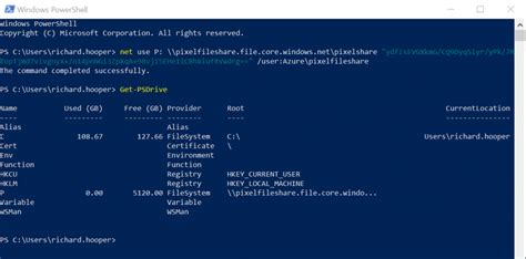 updated step by step guide to setting up azure file share using the