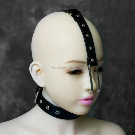 Adult Soft Bondage Toy Black Leather Neck Cuff Collar Choker Back