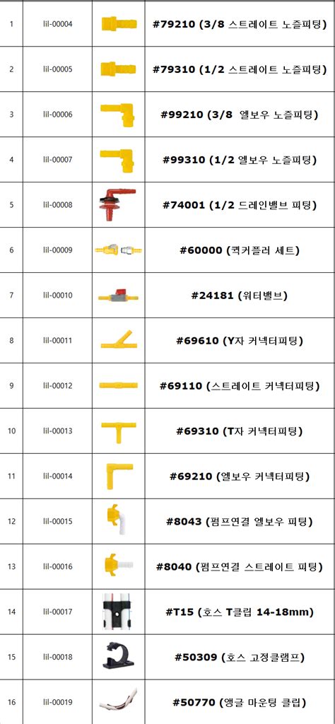 조리기구 물관련 원터치피팅 69310 T자 커넥터피팅