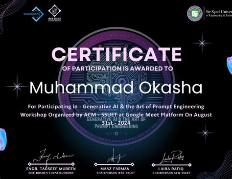 Muhammad Okasha On Linkedin Had An Amazing Time At The Generative Ai And The Art Of Prompt