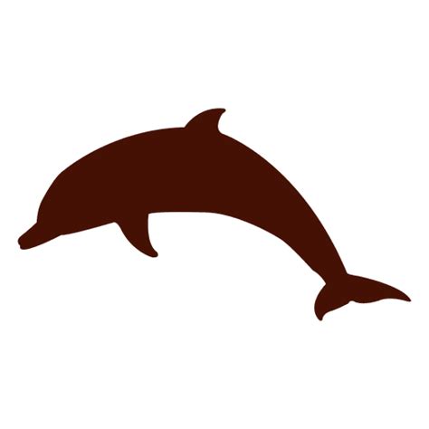 Diseño PNG Y SVG De Delfines Saltando Silueta Para Camisetas