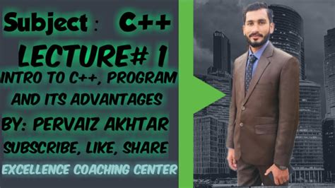 Lec1 Intro To C Program And Its Advantages By Pervaiz Akhter Youtube