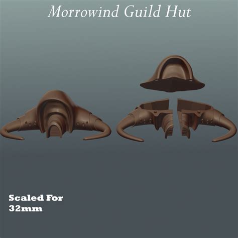 3d Printable Morrowind Terrain Elder Scrolls Terrain Redoran Ald Ruhn